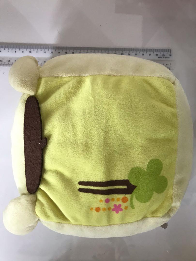 Pompompurin Square Plushy, Hobbies & Toys, Toys & Games on Carousell