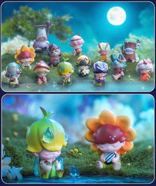 Pop mart Dimoo forest night 森林之夜 指定角色, 興趣及遊戲, 玩具 & 遊戲類 - Carousell