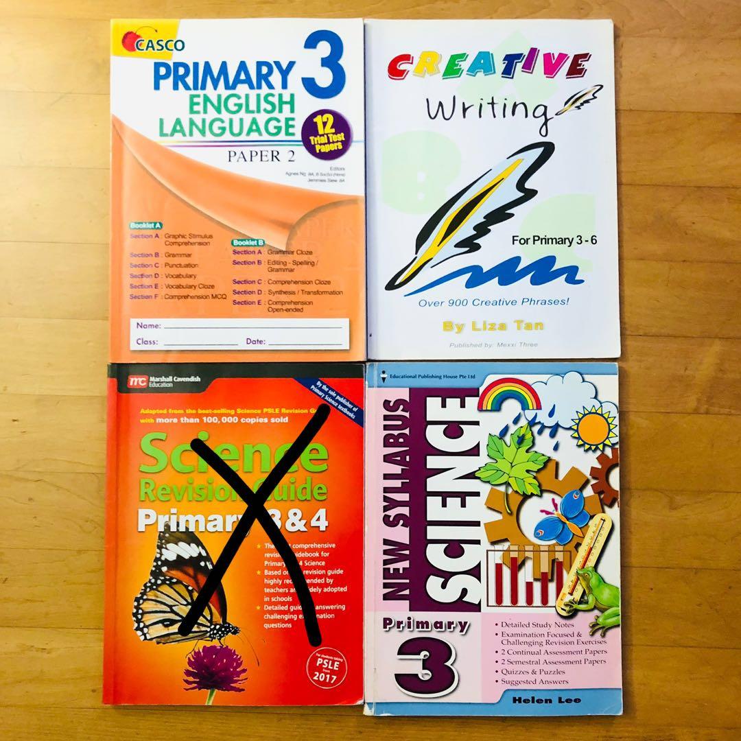 Primary 3 Assessment Books (English, Science, Maths), Hobbies & Toys ...