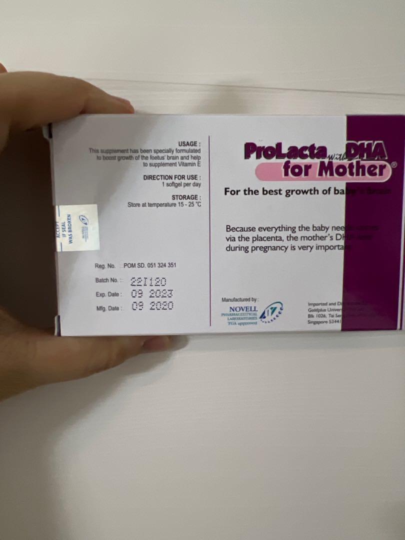 ProLacta with DHA for Mother (FISH OIL), Babies & Kids, Nursing ...