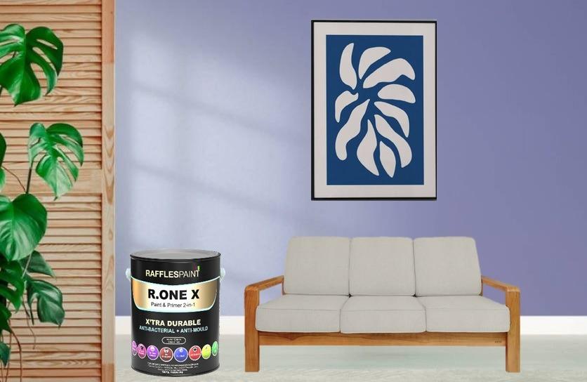 RAFFLES R.ONE LONG LASTING WALL PAINT/ NIPPON/ MATEX/ BERGER 5LT,1LT ...