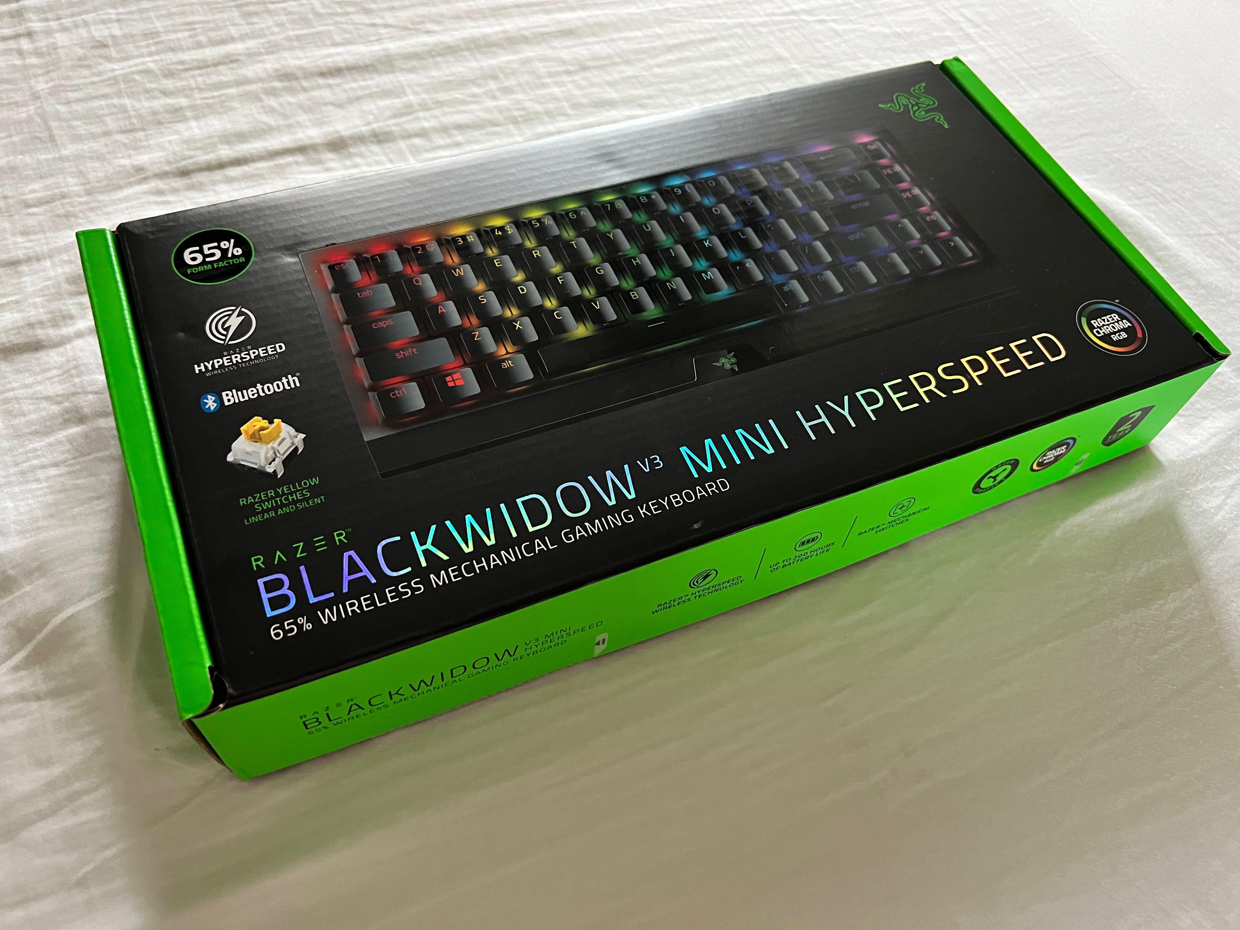 Razer Mini Hyperspeed Keyboard Wireless, Computers & Tech, Parts ...