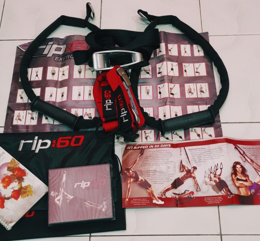 RIP 60 Suspension Full Body Workout Training Kit, Sports Equipment ...