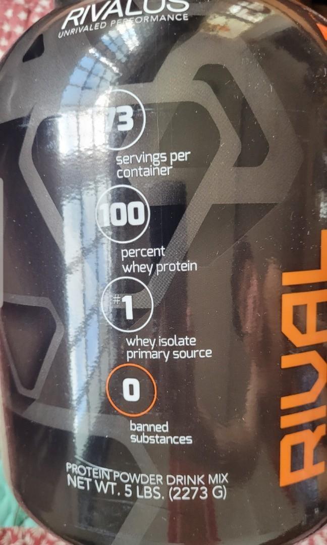 Rivalus Rival Whey, Health & Nutrition, Health Supplements, Sports ...