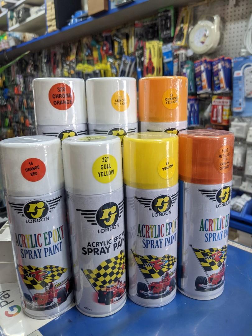 RJ Acrylic Expoxy Spray Paint, Hobbies & Toys, Stationery & Craft ...