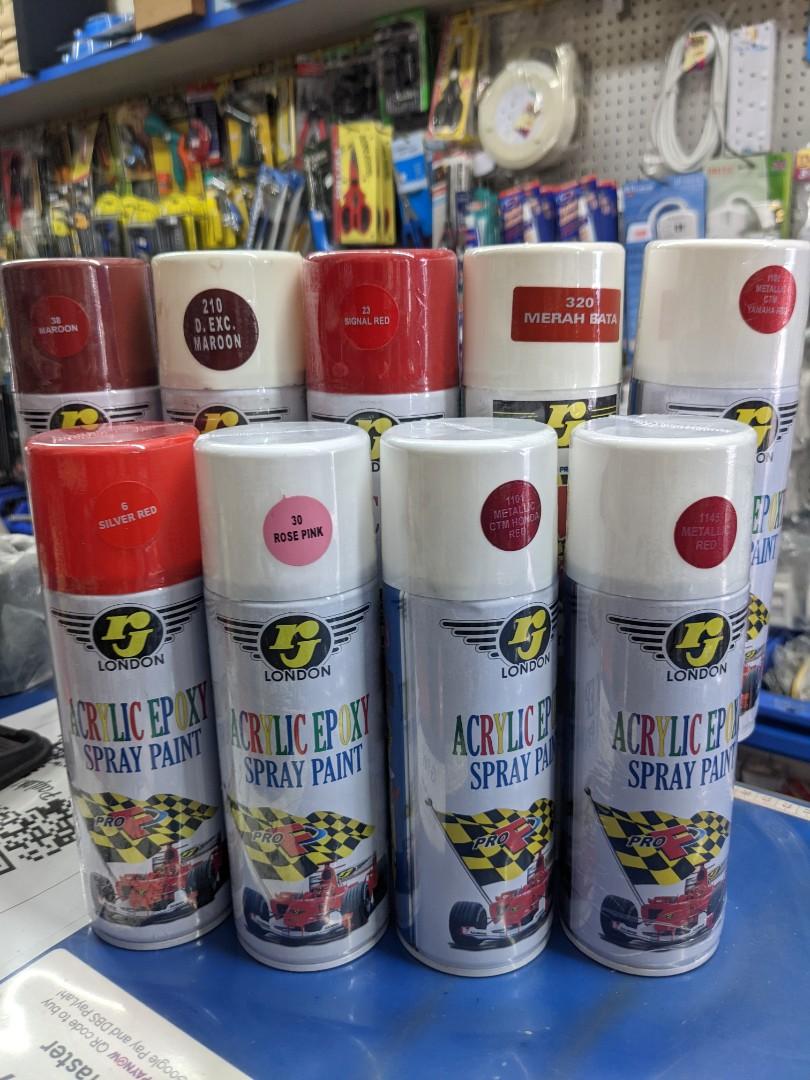 RJ Acrylic Expoxy Spray Paint, Hobbies & Toys, Stationery & Craft ...