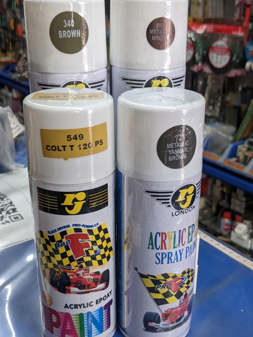 RJ Acrylic Expoxy Spray Paint, Hobbies & Toys, Stationery & Craft ...