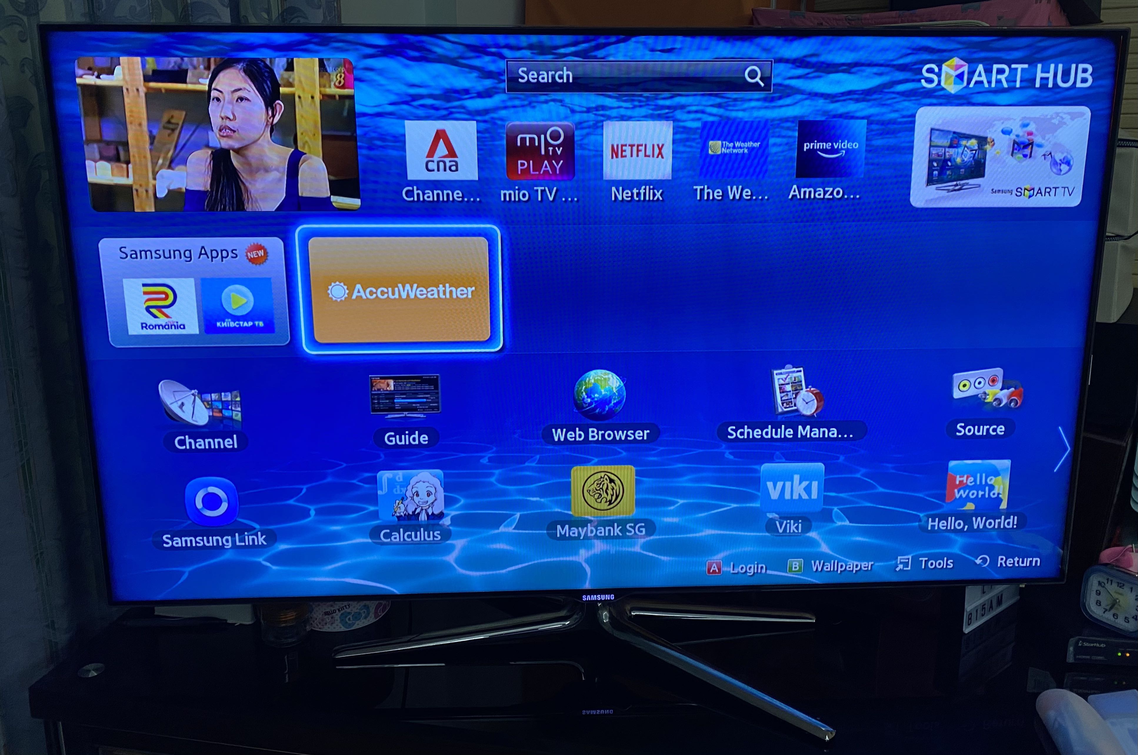 Samsung 55 Inch LED Smart TV, TV & Home Appliances, TV & Entertainment ...