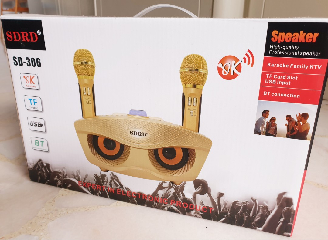 SDRD SD-306 Karaoke Speaker, Audio, Soundbars, Speakers & Amplifiers on ...