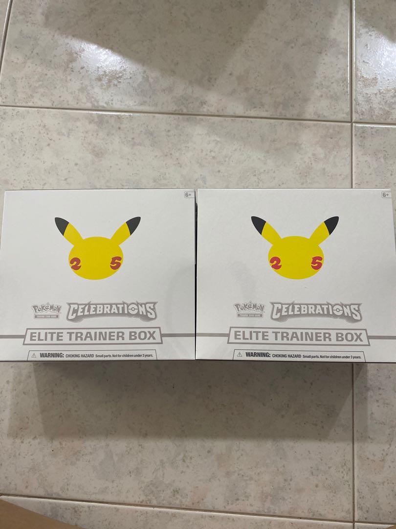 [SEALED] Pokemon 25th Anniversary Celebrations ETB, Hobbies & Toys ...
