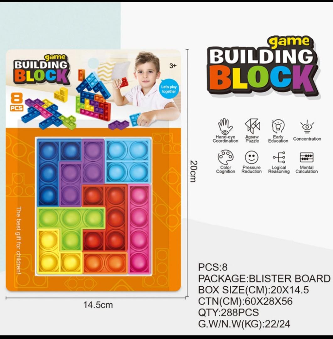 [SG Ready Stock]Pop it Block Puzzles, Hobbies & Toys, Toys & Games on ...