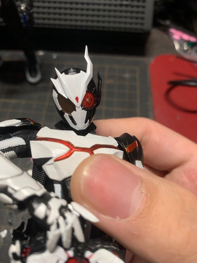 shf 幪面超人kamen rider ark one & ark zero自改 zeroone line 01, 興趣及遊戲, 玩具 ...