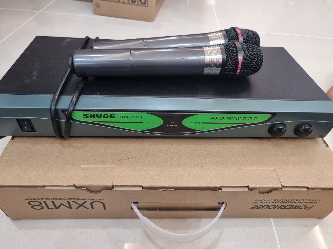 Shuge microphone, Audio, Microphones on Carousell