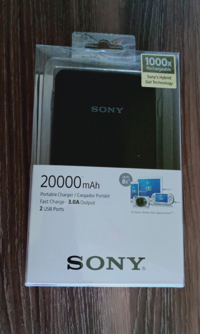 Sony Portable Charger 20000mAh Cute Bear 2000mAh Powerbank, Mobile ...