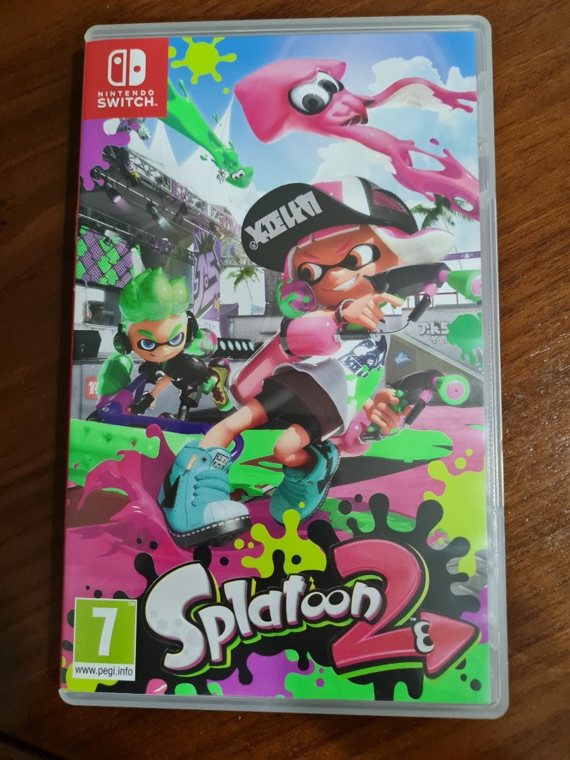 splatoon 2 nintendo switch game, Video Gaming, Video Games, Nintendo on ...