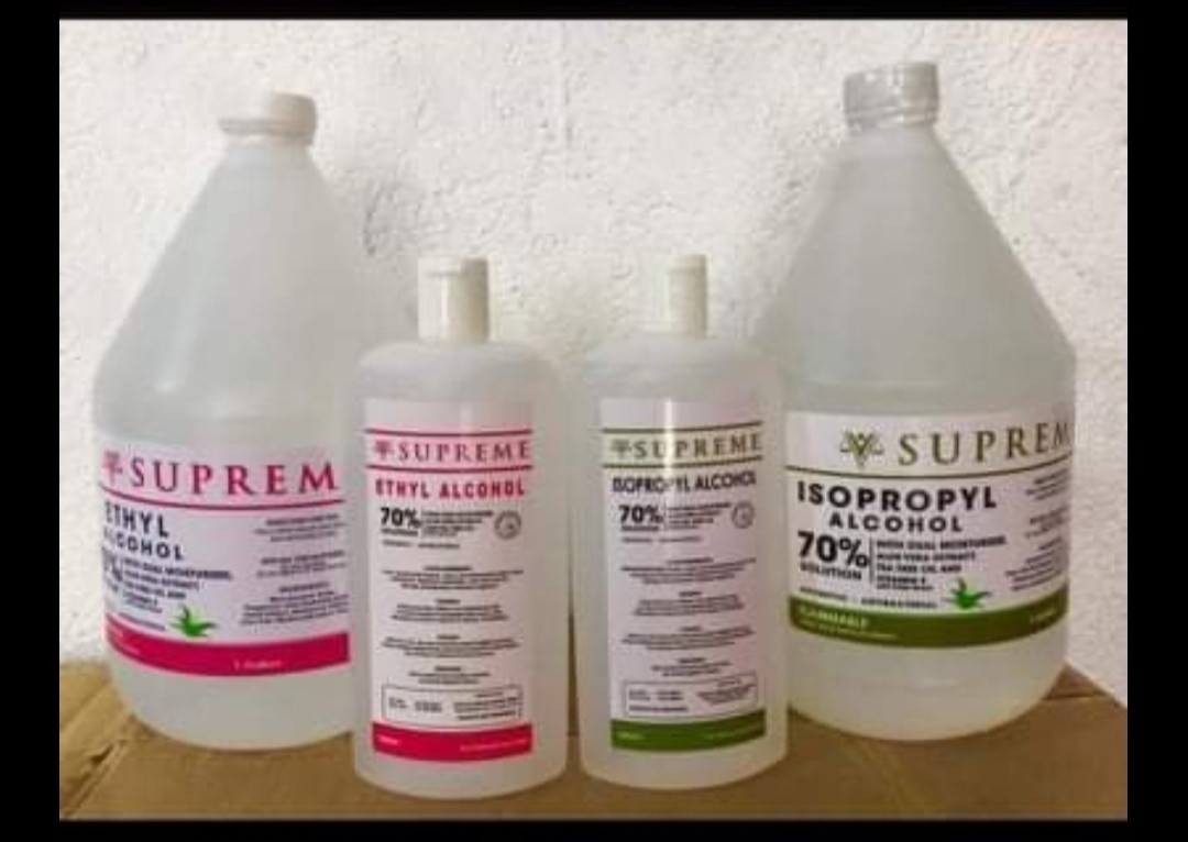 Supreme Alcohol, Isopropyl & Ethyl 1 Gallon, Beauty & Personal Care ...