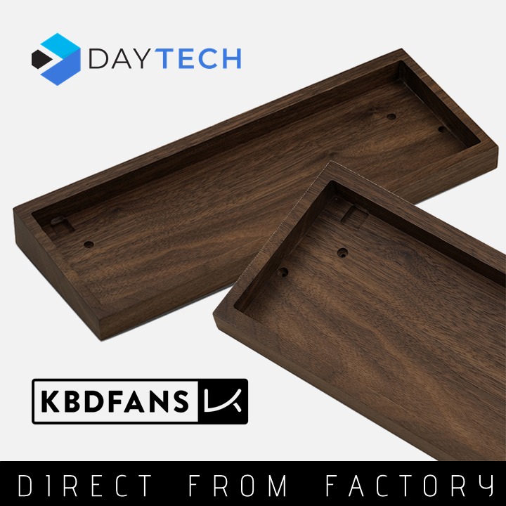 Tofu60 Walnut Wood 60% Case, Computers & Tech, Parts & Accessories ...