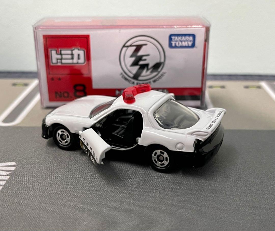 Tomica Event Model No 8 Mazda RX7 Police Car, Hobbies & Toys, Toys ...