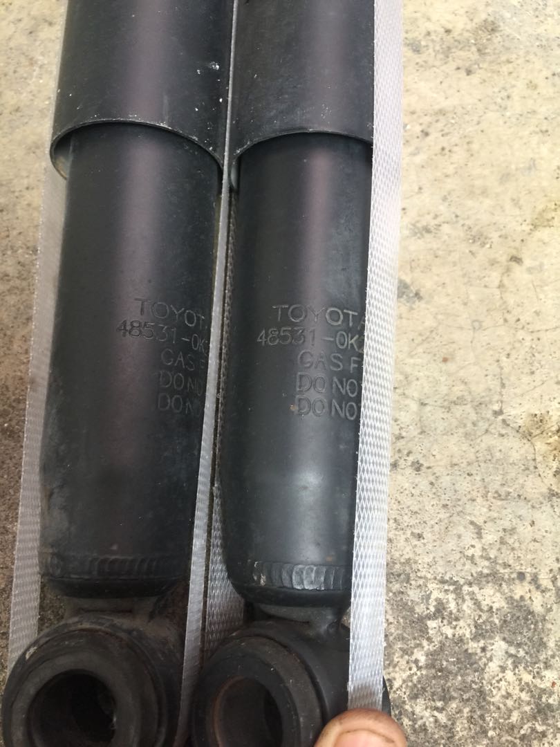 Toyota Innova rear shock absorber (set), Car Parts & Accessories ...