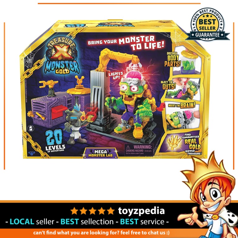 Treasure X Monster Gold - Mega Monster Lab - 20 Levels of Adventure ...