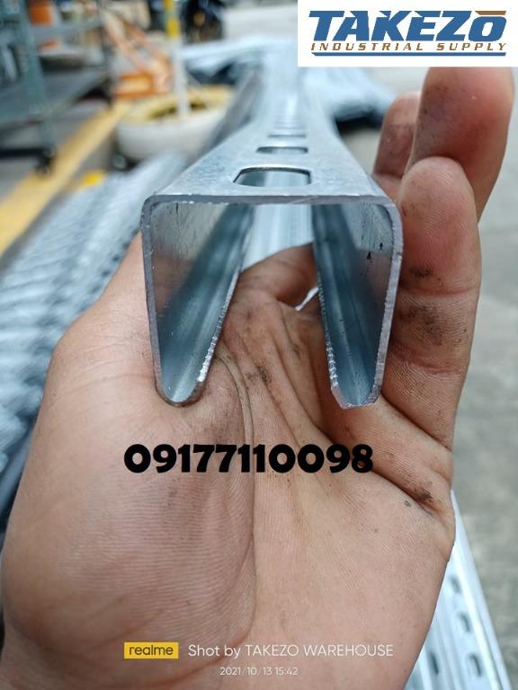 Unistrut Slotted Angle Bar, Commercial & Industrial, Construction ...