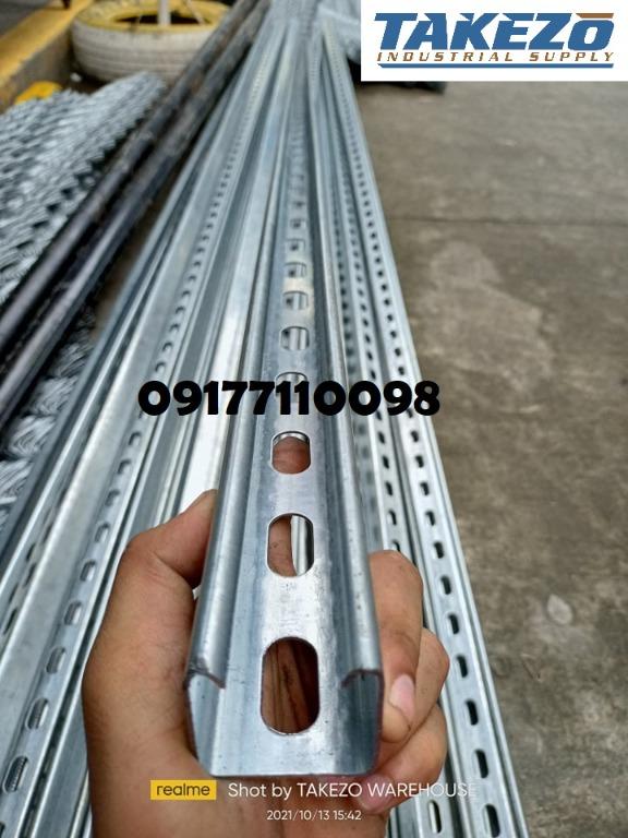 Unistrut Slotted Angle Bar, Commercial & Industrial, Construction ...