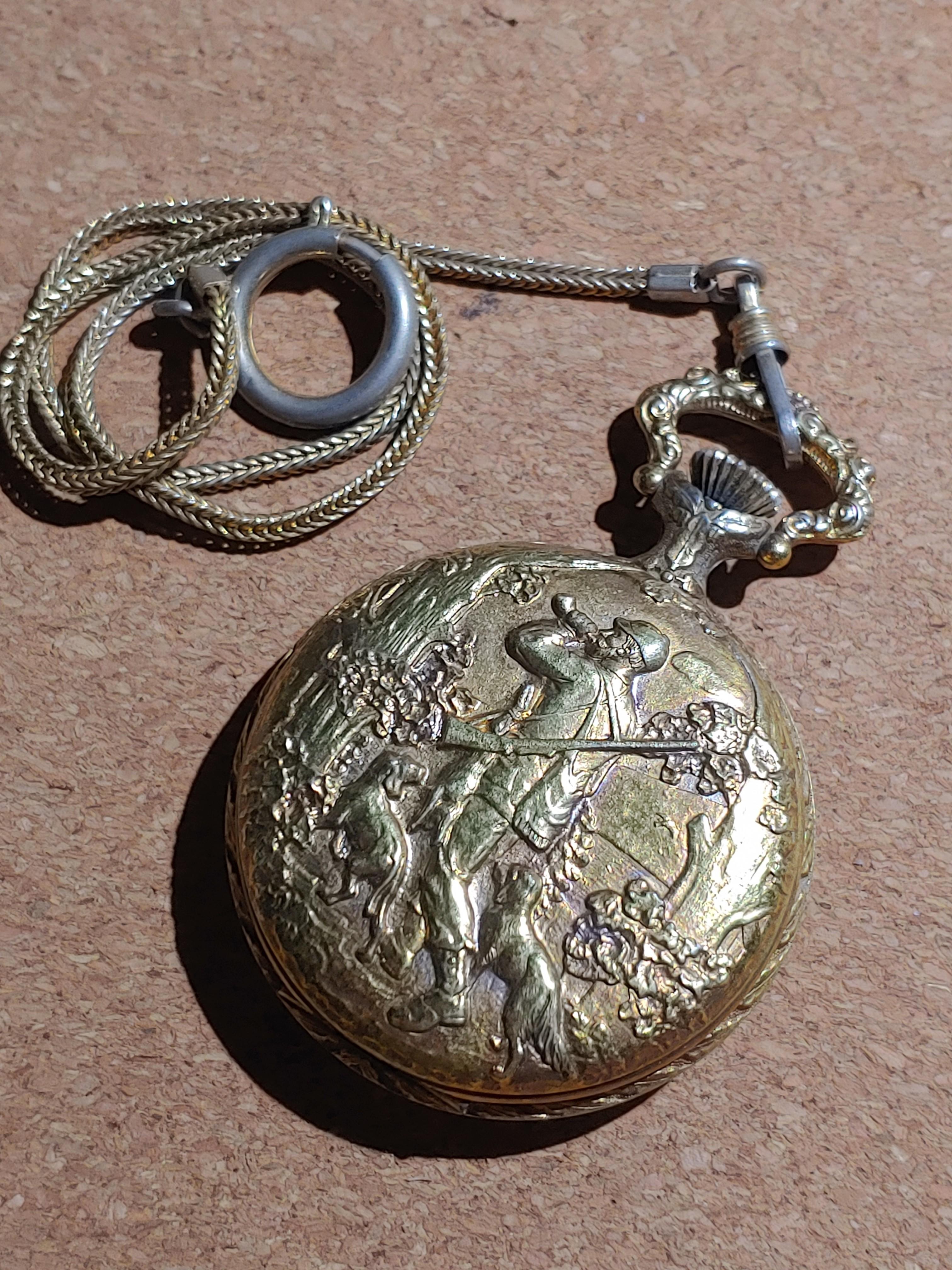 Vintage Freco Pocket Watch 17 Jewels Incabloc Mechnical Hand Winding ...