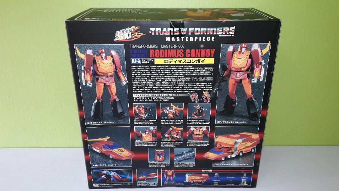 (WITH DIE-CAST KNEE REPLACEMENT) TRANSFORMERS MASTERPIECE MP-9 RODIMUS ...
