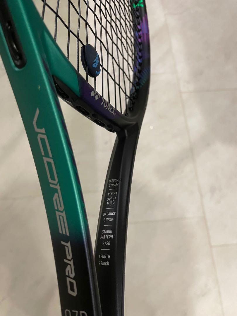 Yonex VCORE PRO 97D L2, Sports Equipment, Sports & Games, Racket & Ball ...
