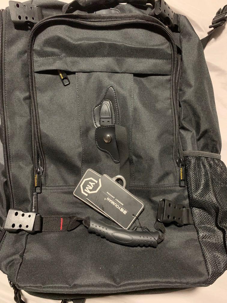 Youmian Large Backpack (15” Laptop), Men's Fashion, Bags, Backpacks on ...