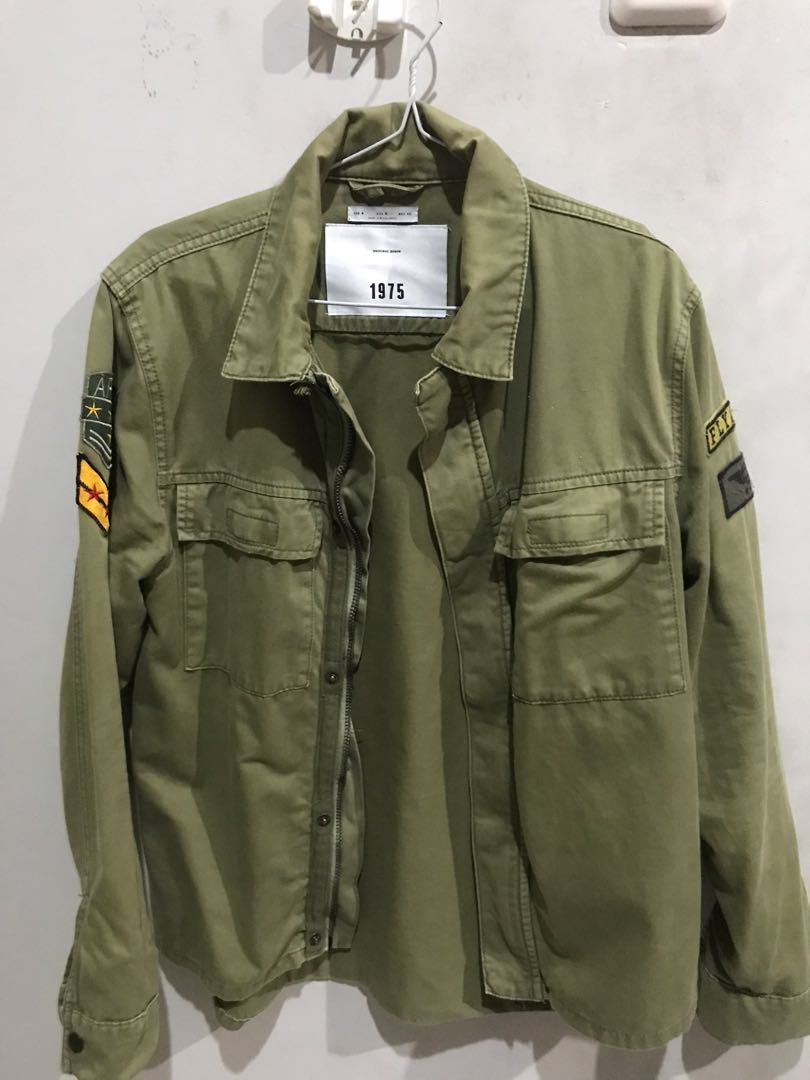 Zara 1975 Jacket rare, Fesyen Pria, Pakaian , Baju Luaran di Carousell