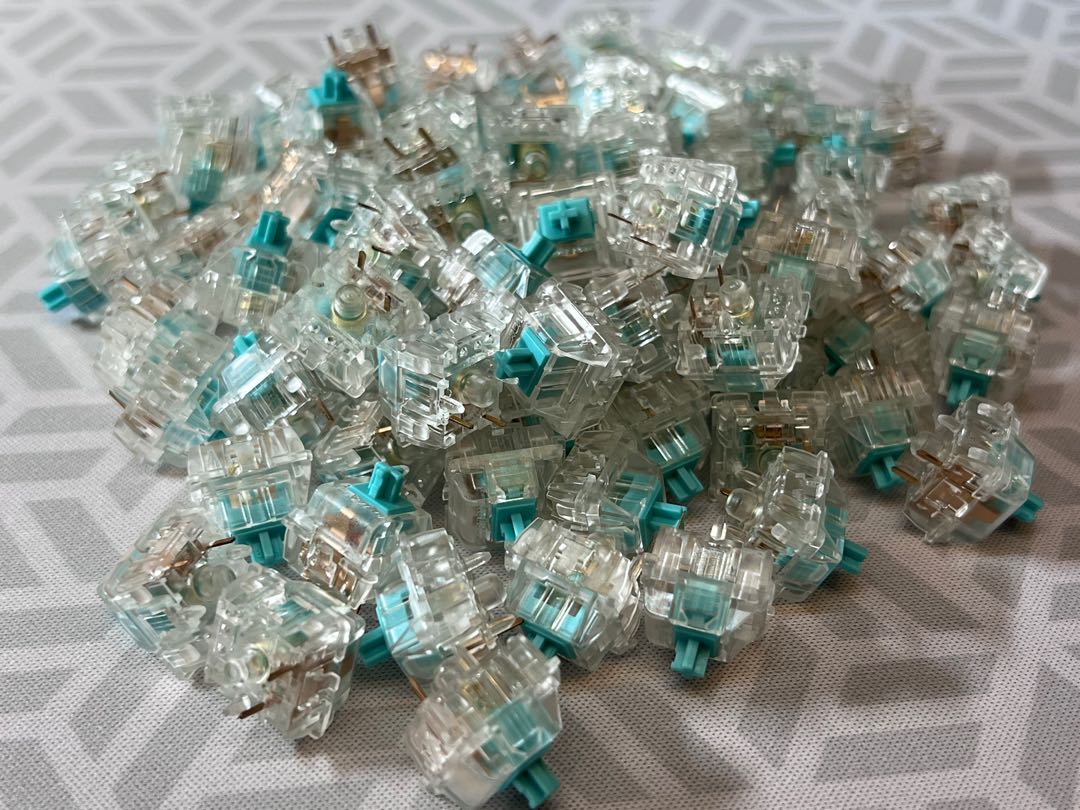 Zeal Tealios v2 linear switch switches for custom mechanical keyboard ...
