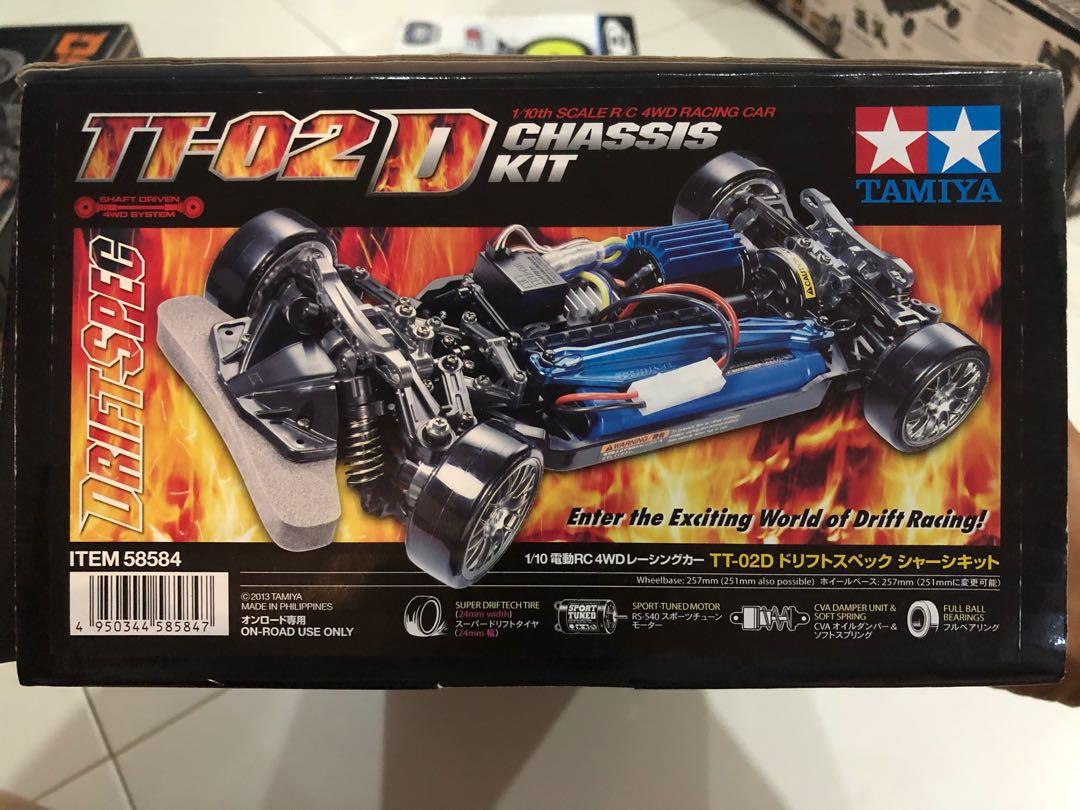 1/10 Tamiya RC TT-02D Chassis with ESC, Hobbies & Toys, Toys & Games on ...