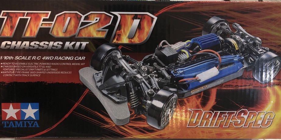 1/10 Tamiya RC TT-02D Chassis with ESC, Hobbies & Toys, Toys & Games on ...