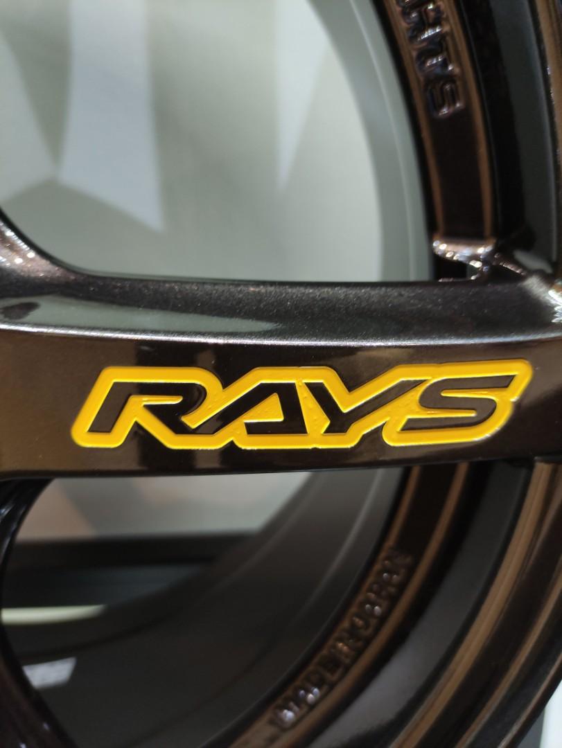 17'' RAYS 57C6 RIM, Car Accessories, Tyres & Rims on Carousell