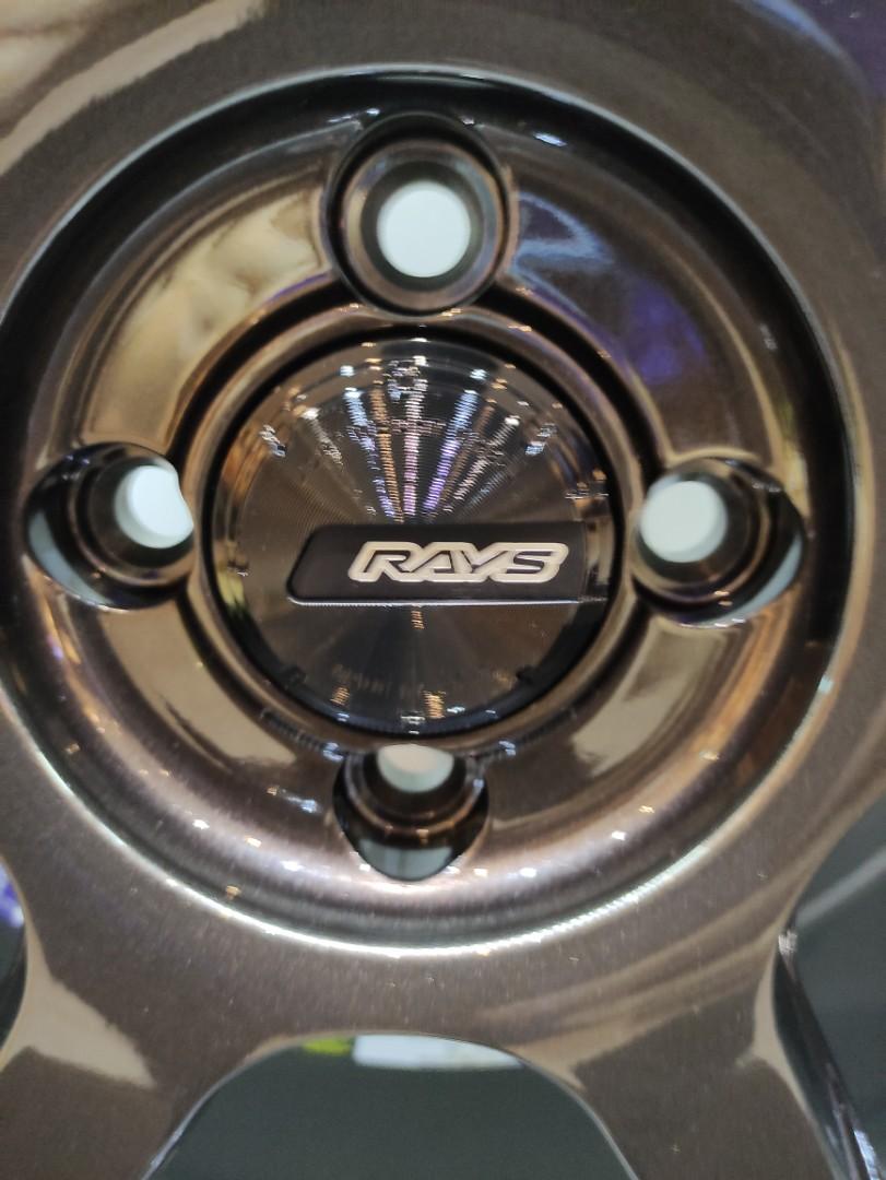 17'' RAYS 57C6 RIM, Car Accessories, Tyres & Rims on Carousell