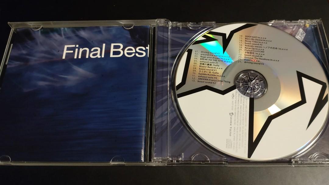 日本版CD 頭文字D INITIAL D FINAL BEST COLLECTION CD 有側紙, 興趣及遊戲, 音樂樂器 & 配件, 音樂與媒體 - CD 及 DVD - Carousell
