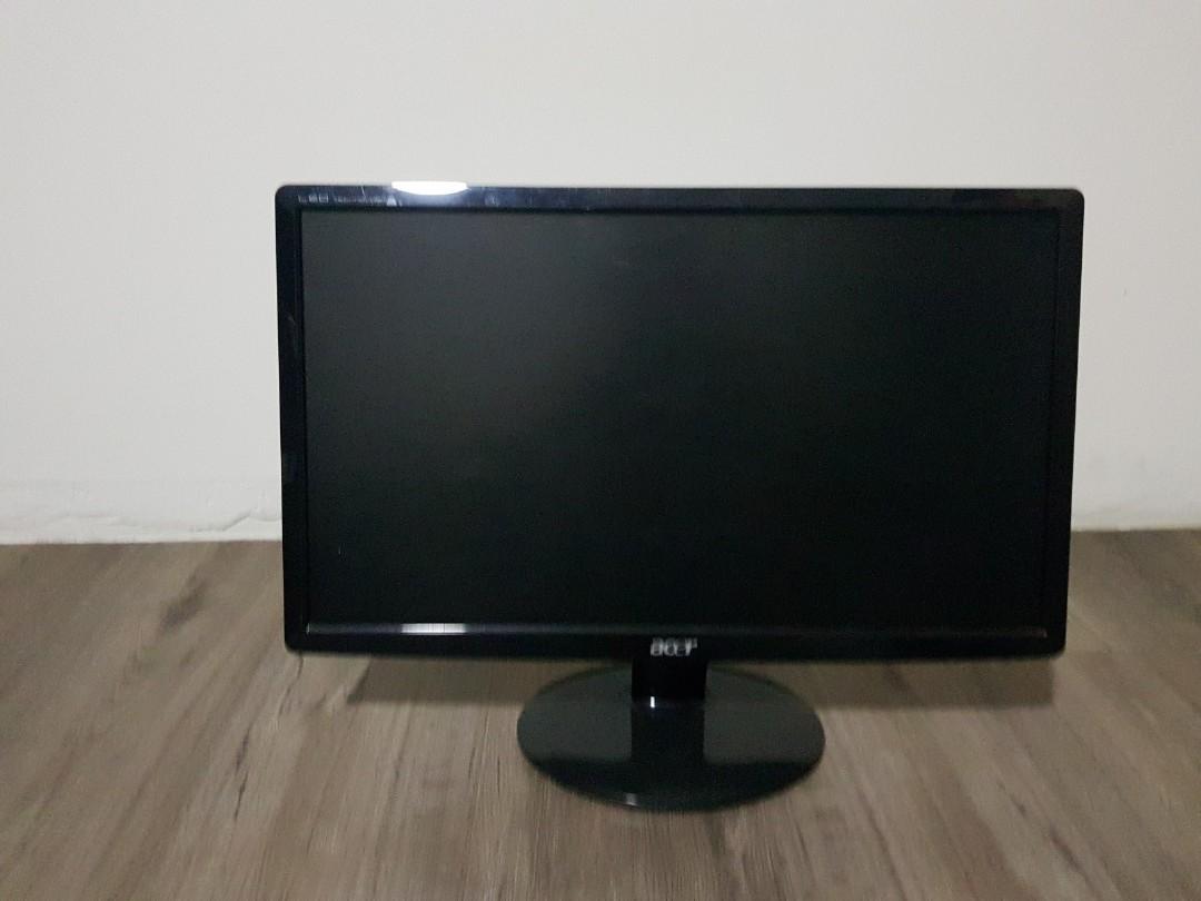 Acer monitor, Computers & Tech, Parts & Accessories, Monitor Screens on ...