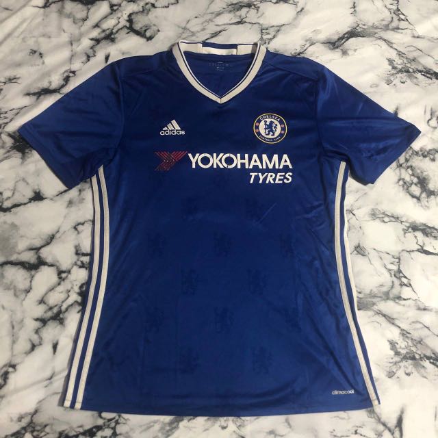 Adidas Chelsea FC 16-17 Home Kit, Men's Fashion, Activewear on Carousell