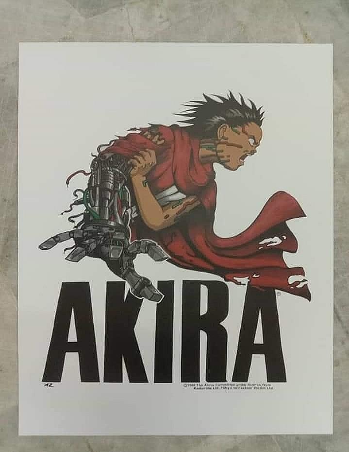 Akira Poster Framed, Wall Art Poster Decorative, Furniture & Home ...