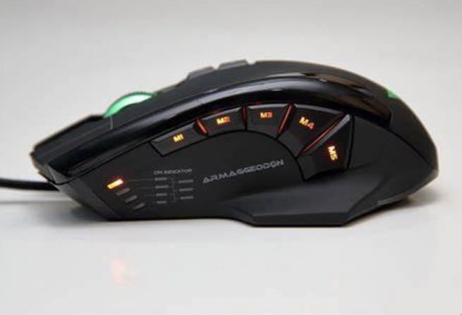 Armageddon RGB NRO-5 Starship III gaming mouse, Computers & Tech, Parts ...