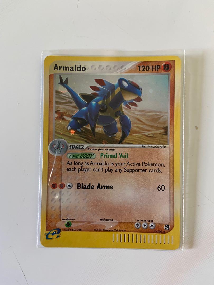 armaldo ex pokemon card