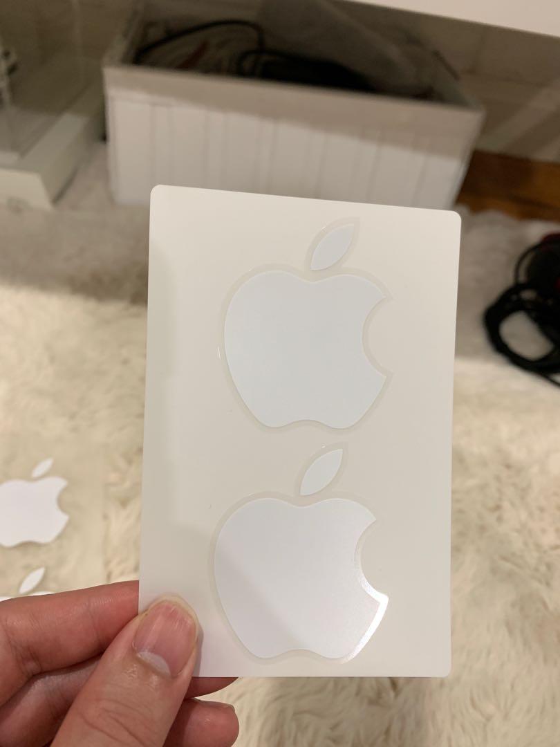 Authentic Apple logo stickers!, Mobile Phones & Gadgets, Mobile ...