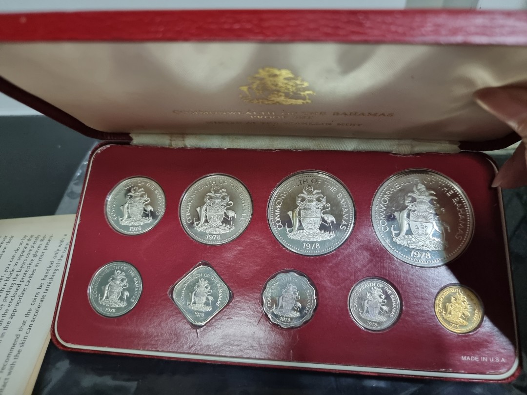 Bahamas Proof coin set 1978, Hobbies & Toys, Memorabilia & Collectibles ...