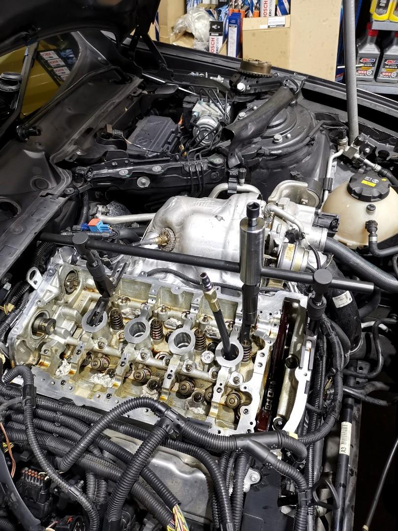 BMW F30 valve seal replacement, Car Accessories, Car Workshops ...