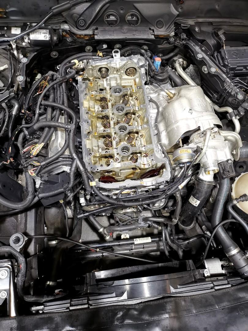 BMW F30 valve seal replacement, Car Accessories, Car Workshops ...