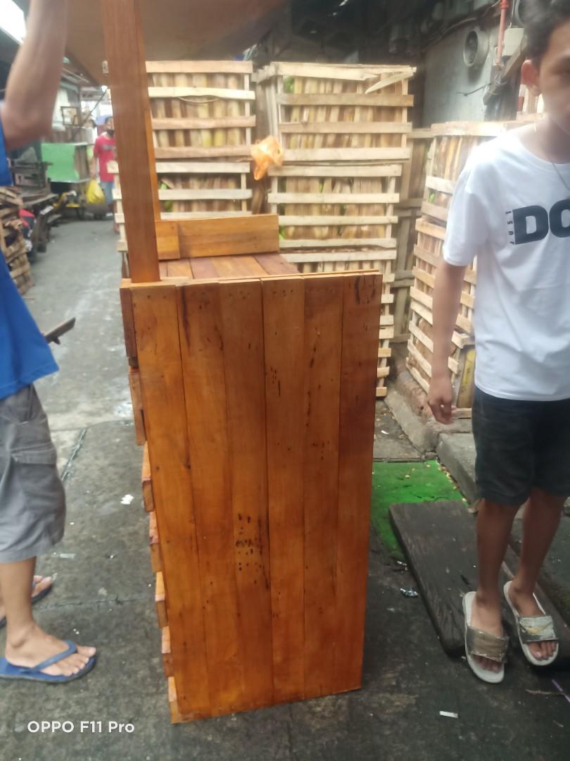 Collapsible food cart paleta food cart foldable, Furniture & Home ...