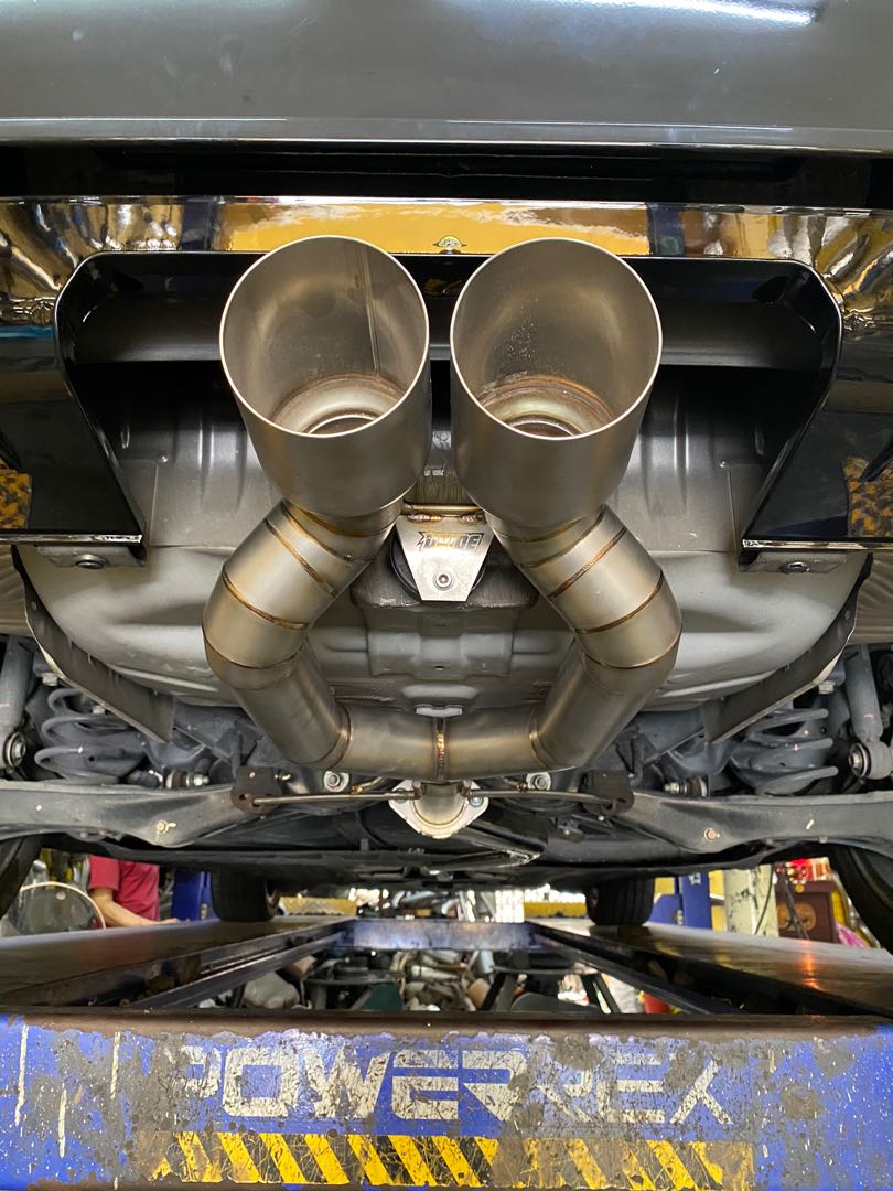 Dride Hyperflow Civic FC 1.5t / 1.8 exhaust (Made in Thailand), Auto ...