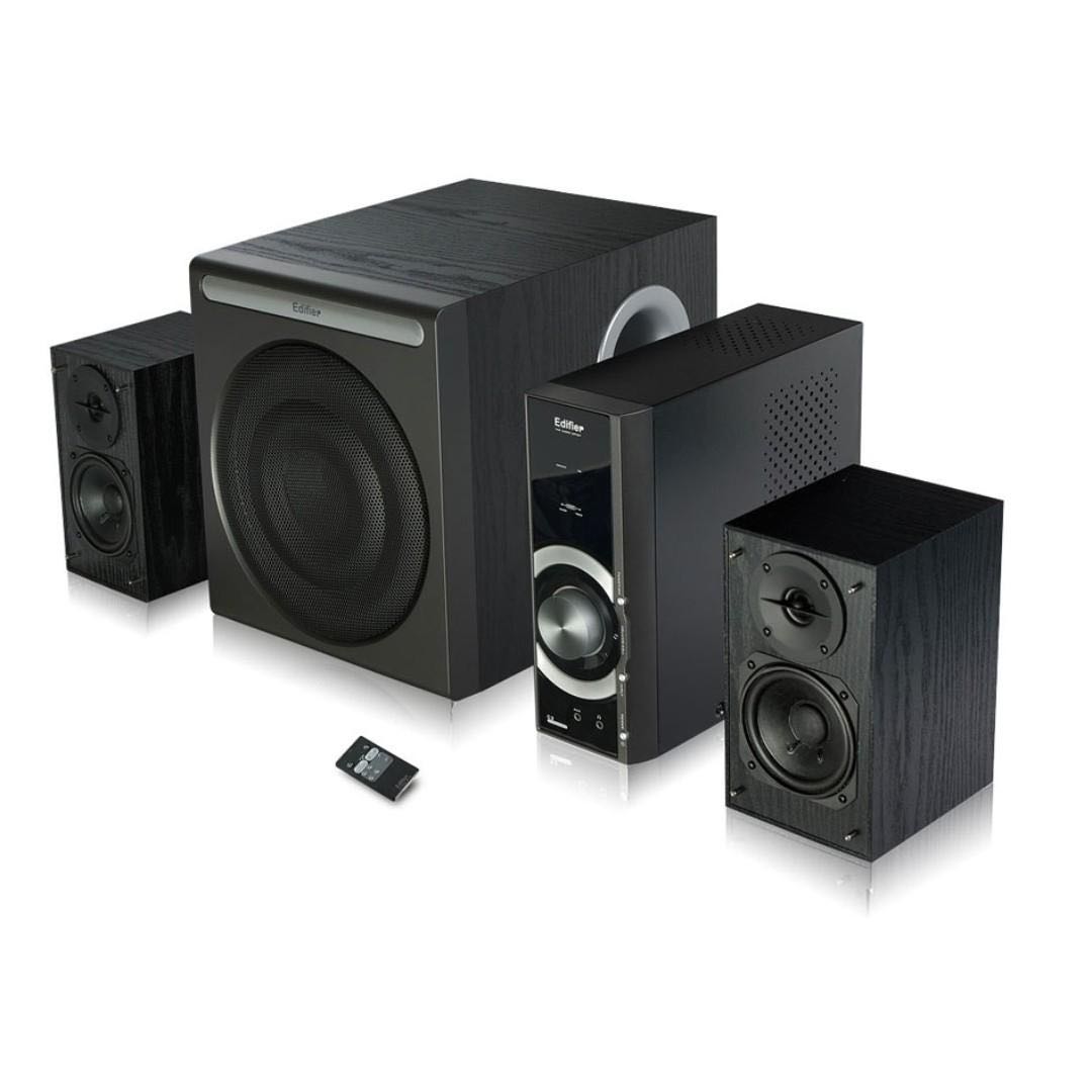 Edifier C3 漫步者 2.1 speaker 音箱 HiFi 揚聲器 音響 喇叭 連 Ugreen adapter, 音響器材 ...