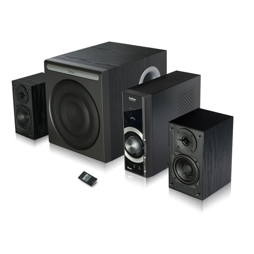 Edifier C3 漫步者 2.1 speaker 音箱 HiFi 揚聲器 音響 喇叭 連 Ugreen adapter, 音響器材 ...